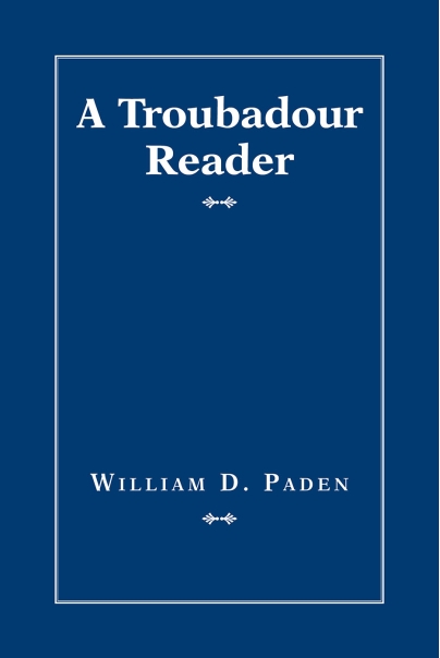A Troubadour Reader | Modern Language Association