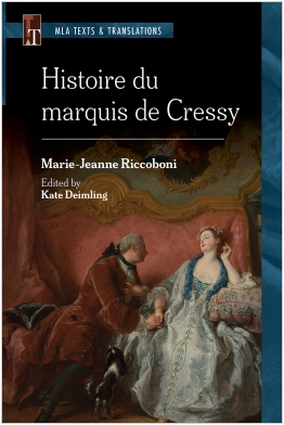 The Story of the Marquis de Cressy | Modern Language Association