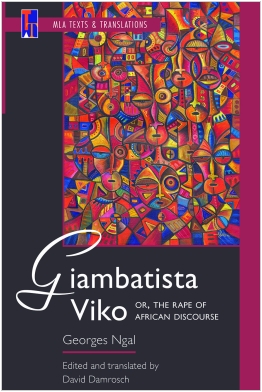 Giambatista Viko; ou, Le viol du discours africain | Modern Language ...