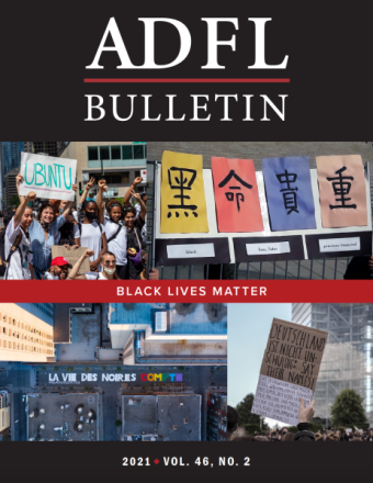 ADFL Bulletin, Vol. 46, No. 2 (2021) | Modern Language Association